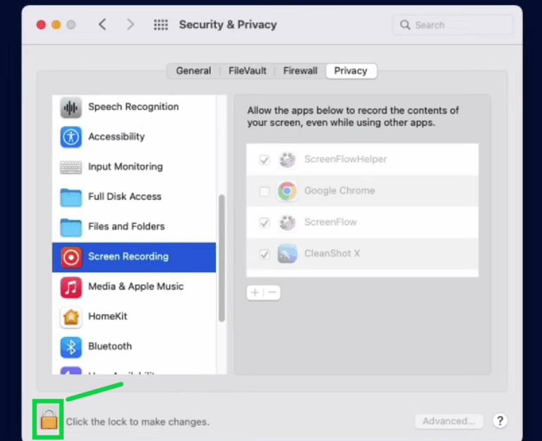 How to enable screen share for Google Chrome in macOS? | Client Help ...